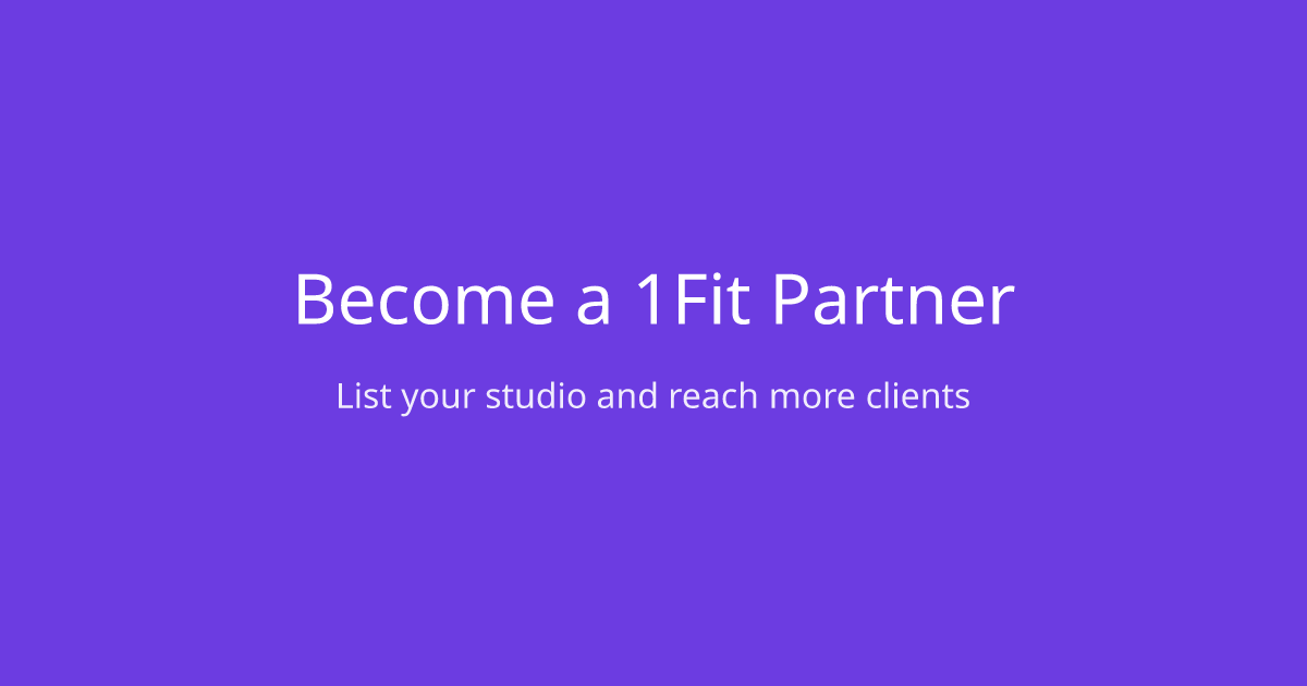 1Fit Partners - Join Our Fitness Network